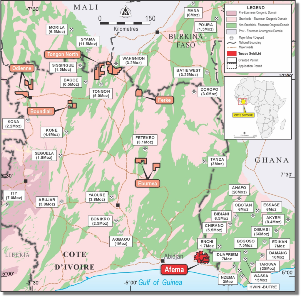 Afema Gold Project – Turaco Gold Limited