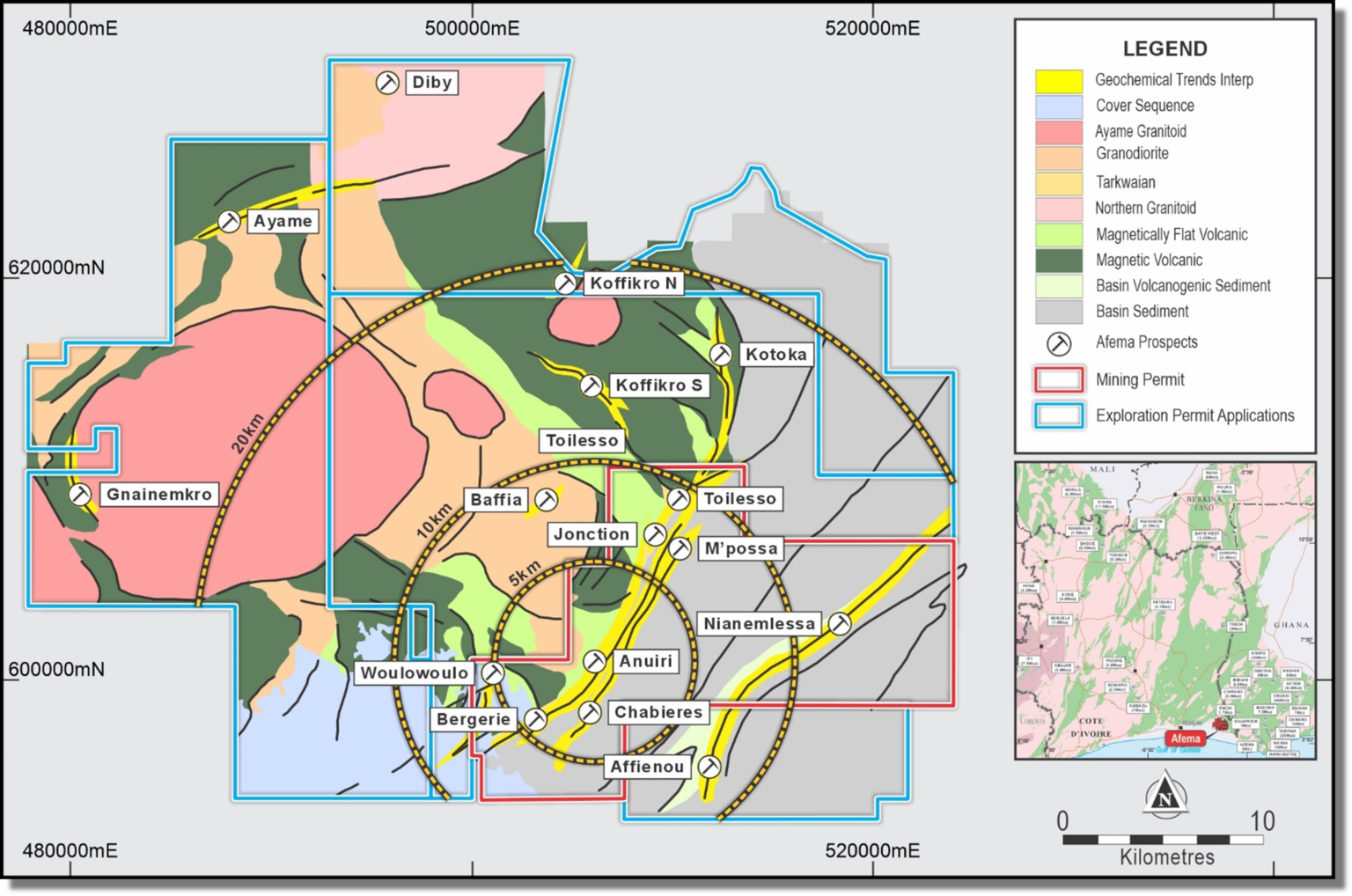 Afema Gold Project – Turaco Gold Limited