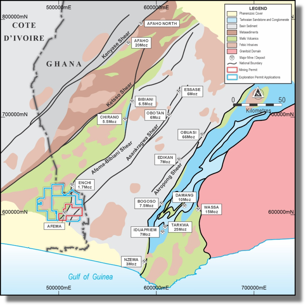 Afema Gold Project – Turaco Gold Limited