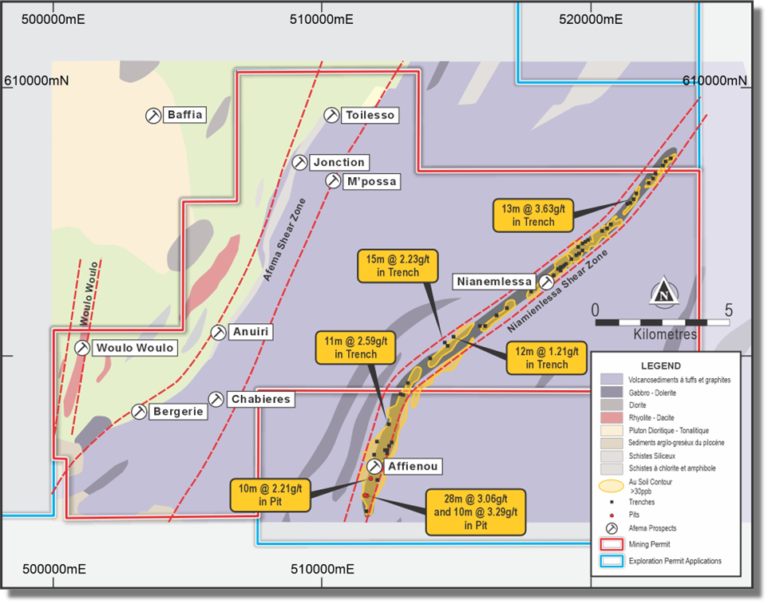Afema Gold Project – Turaco Gold Limited
