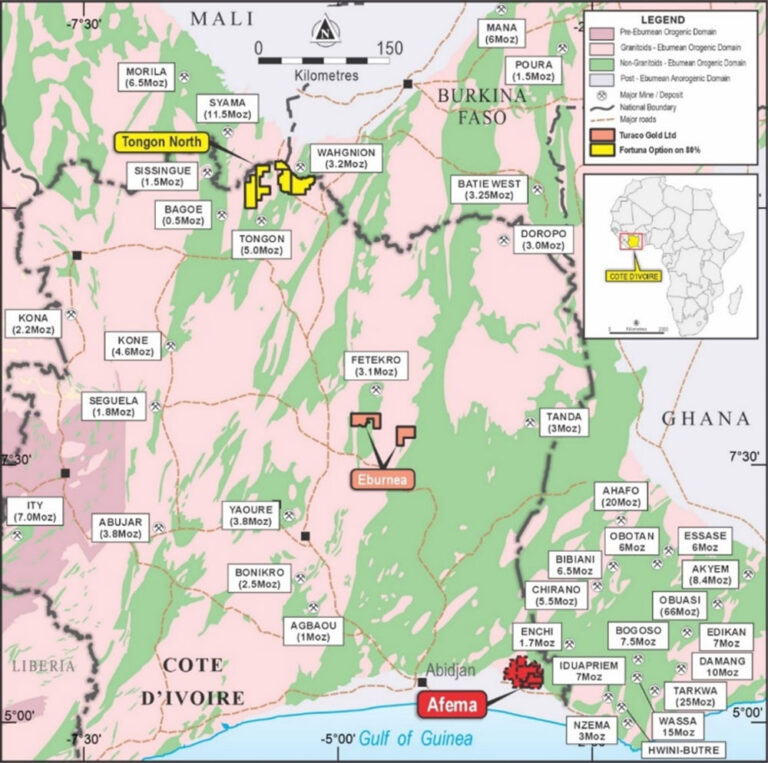 Projects Overview – Turaco Gold Limited