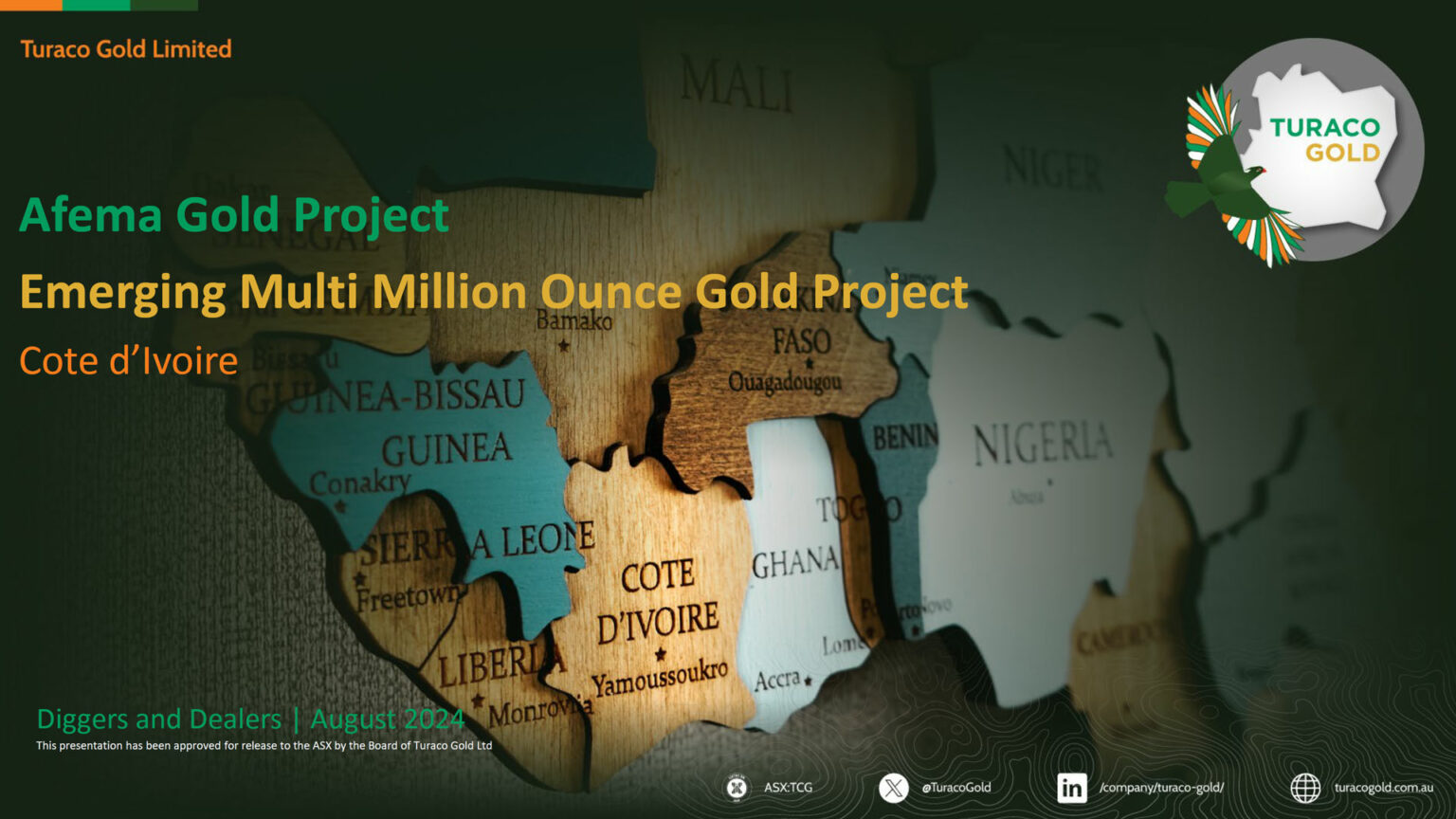 Presentations – Turaco Gold Limited