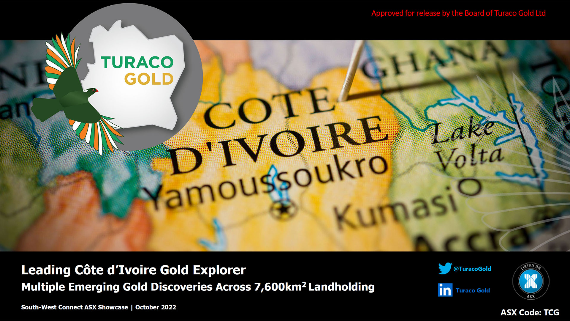 Turaco Gold Limited – A leading ASX-listed gold company with key assets ...