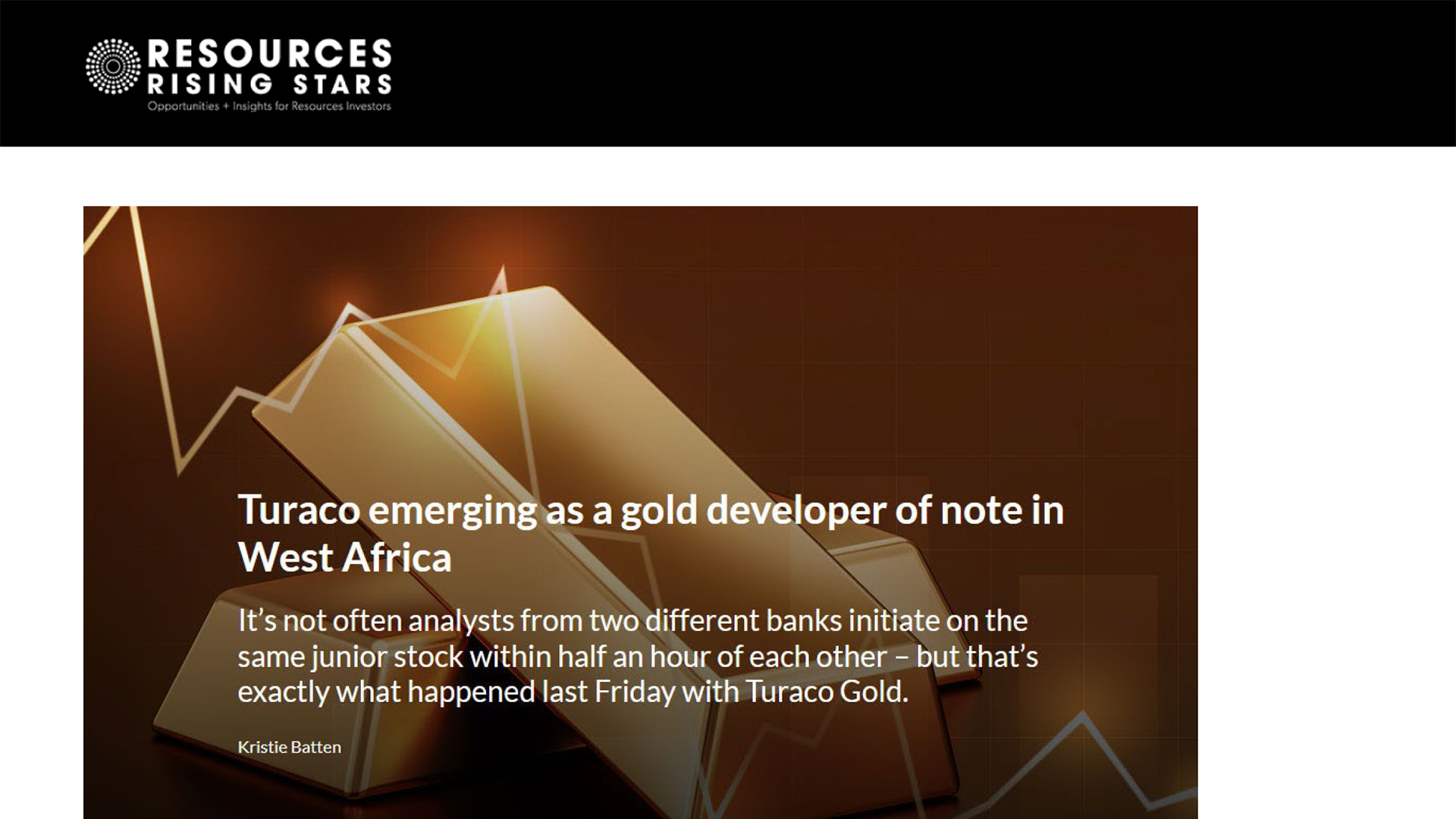 Media – Turaco Gold Limited